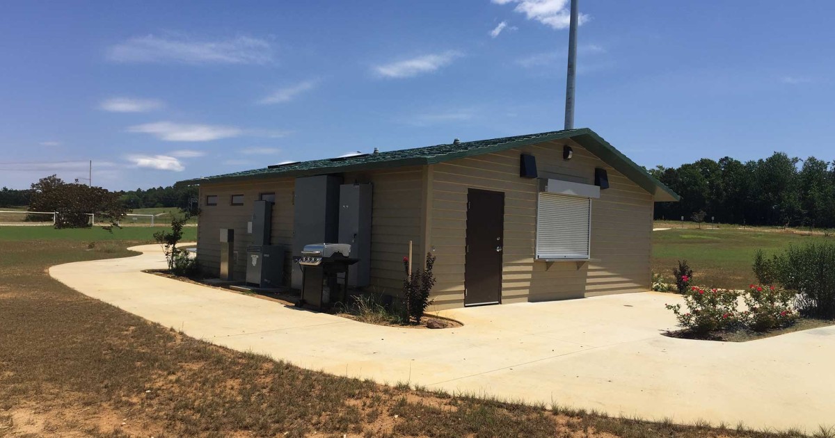 Flush Restroom & Concession | Pomona | CXT Buildings