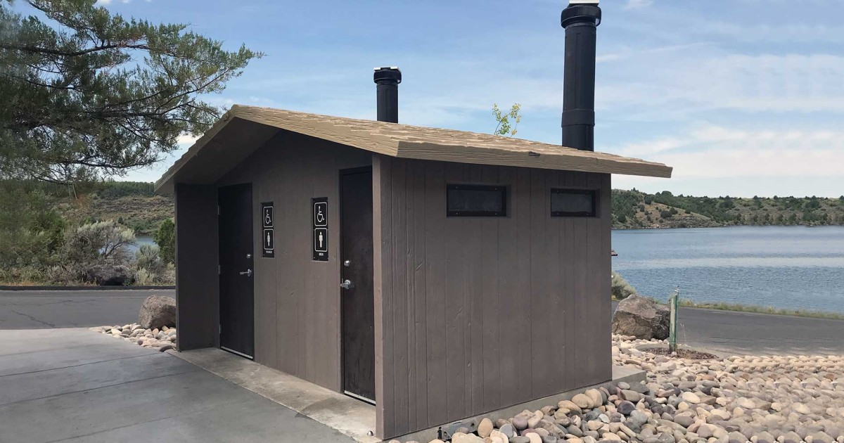 Double Vault Restroom | Tioga | CXT | L.B. Foster