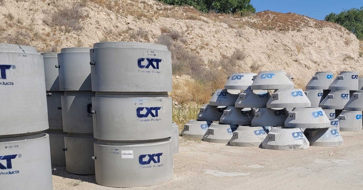CXT Precast Concrete Manholes and Accessories-Idaho