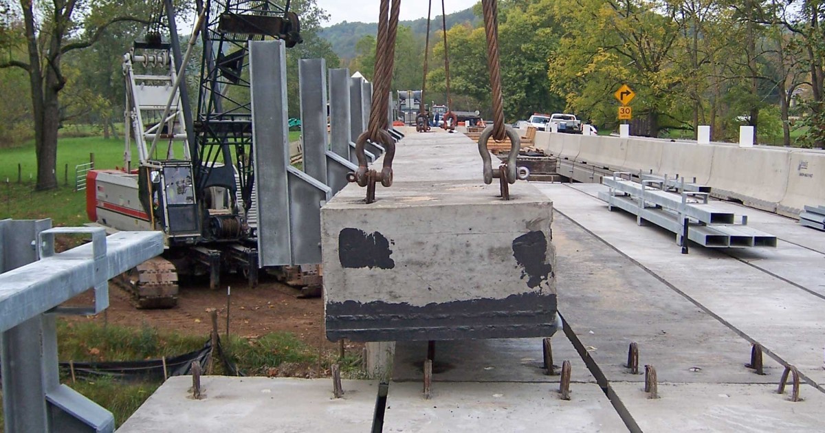 Precast Concrete Bridge Box Beams-West Virginia