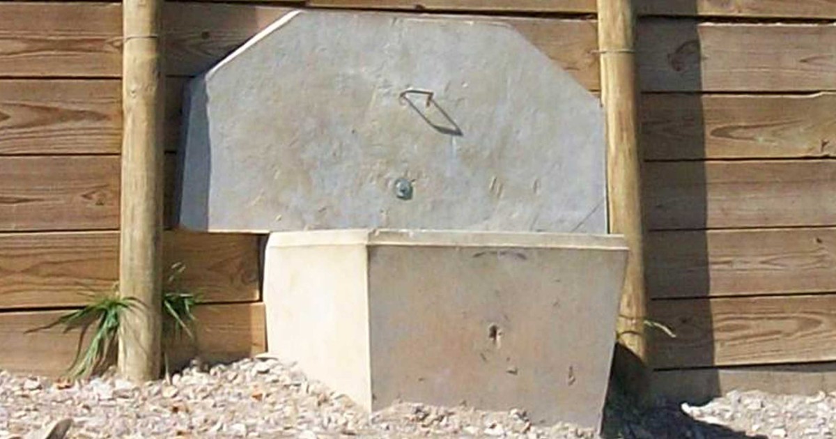 Precast Concrete Freezeproof, Circular, Rectangular Waterers-West ...