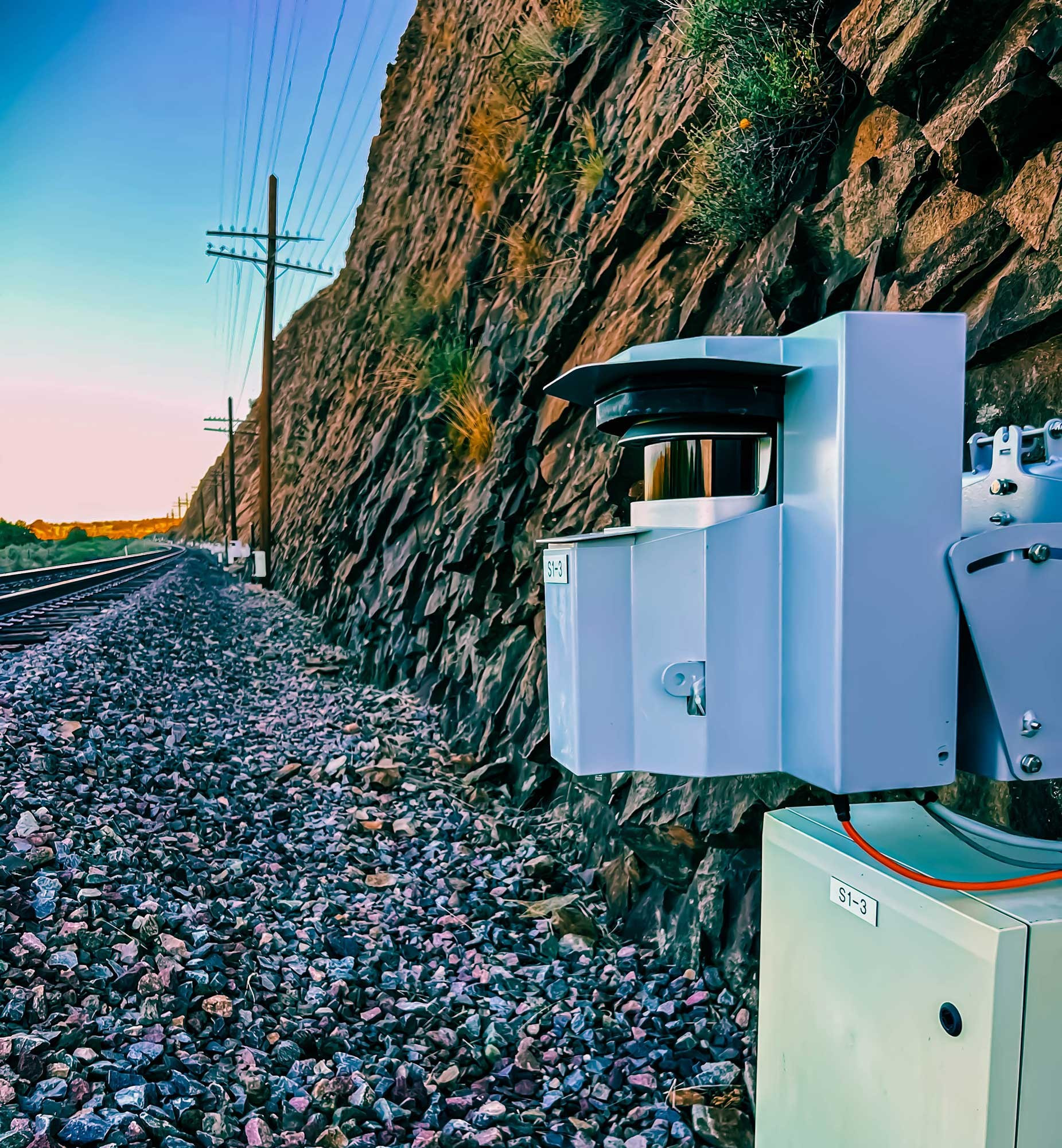 Rockfall Monitoring - LiDAR Rail Safety Solutions | L.B. Foster